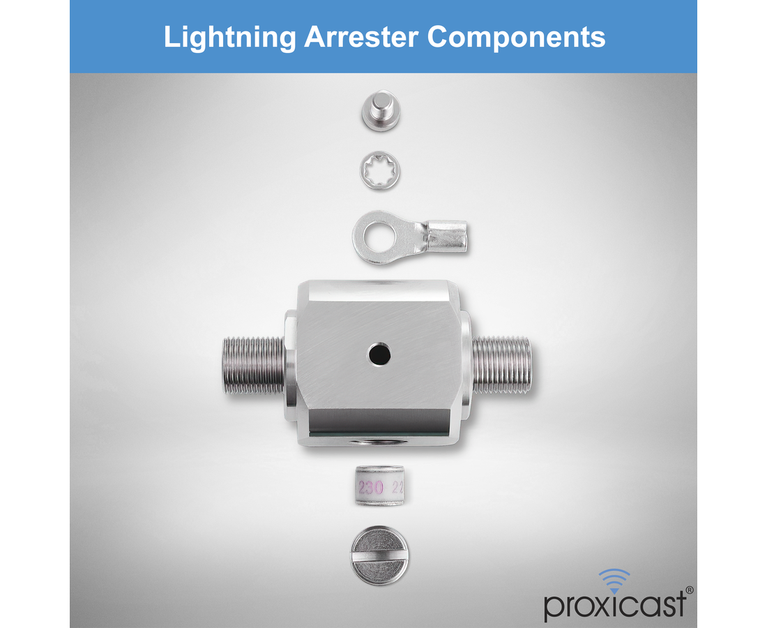 Proxicast - 75 Ohm Lightning Arrester (F Female / F Female)