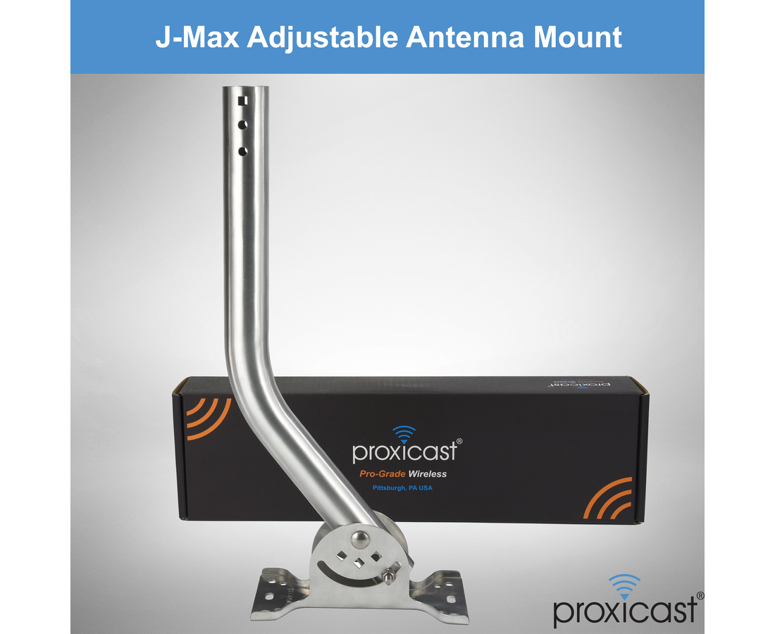 Proxicast - Pro-Grade J-Max Stainless Steel J-Pipe Antenna Mount ...